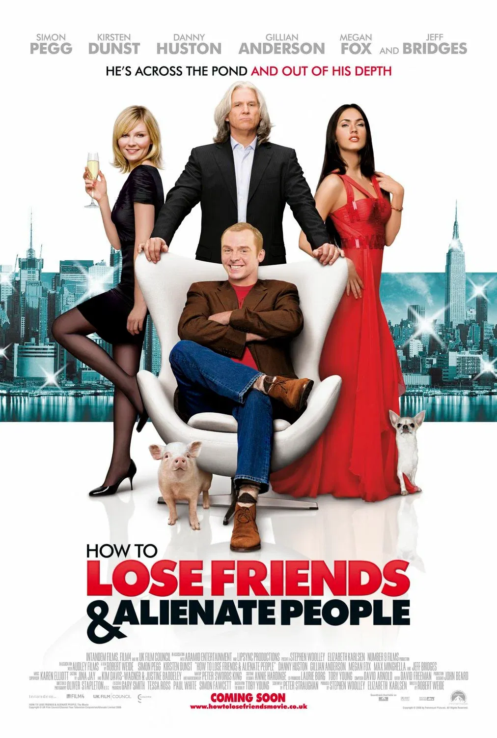 Where was the movie How to Lose Friends & Alienate People filmed ...